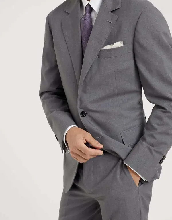 Brunello Cucinelli Wool Suit Set - Grey