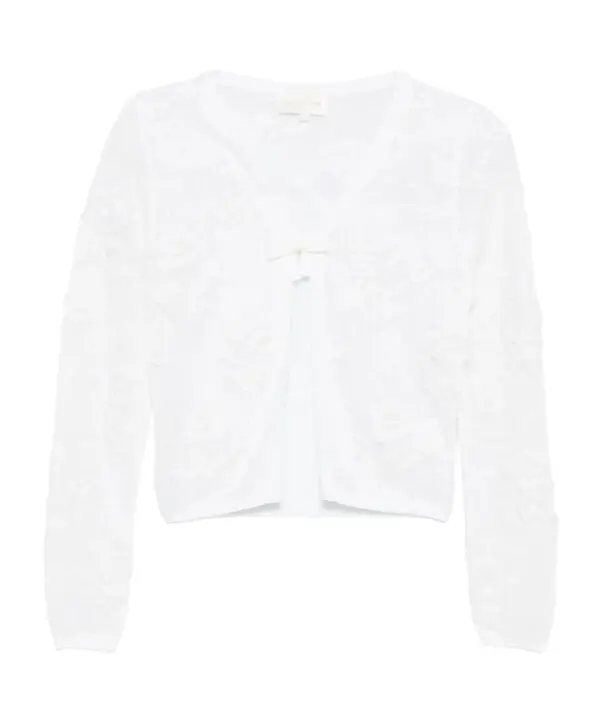 SHUSHU/TONG Long Sleeve Knitwear With Bow Detail - No