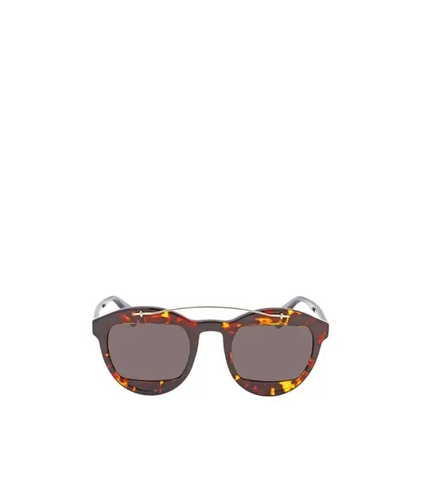 Dior Tortoiseshell Logo Sunglasses - Gray