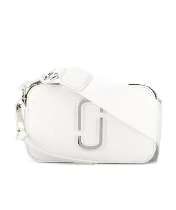Marc Jacobs The Snapshot Dtm Crossbody Bag - White