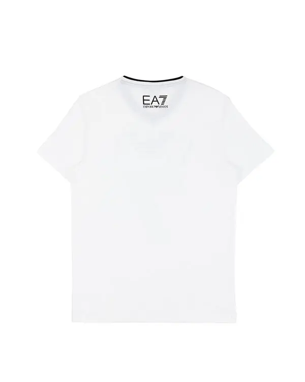 EA7 Logo T-shirt With Round Neck