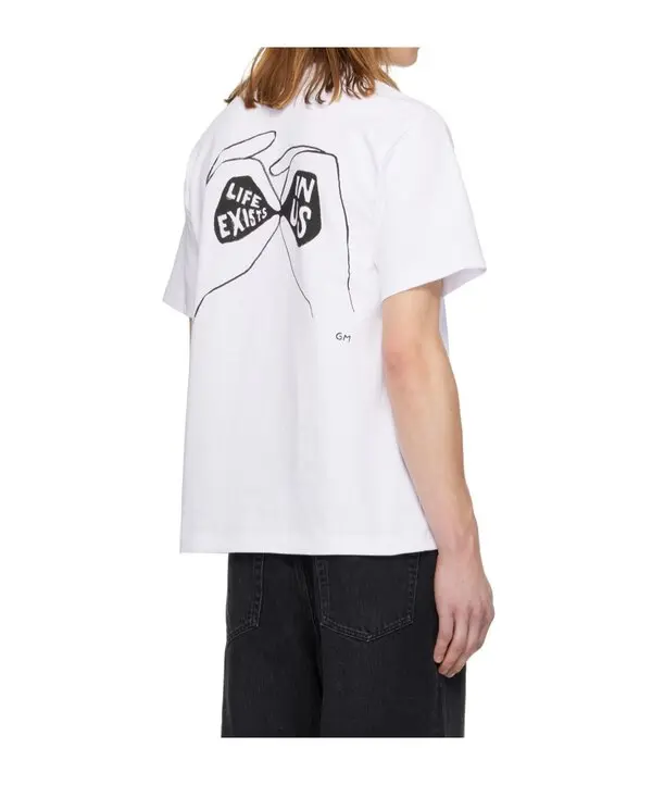 Sacai Logo Detailed Crewneck T-shirt
