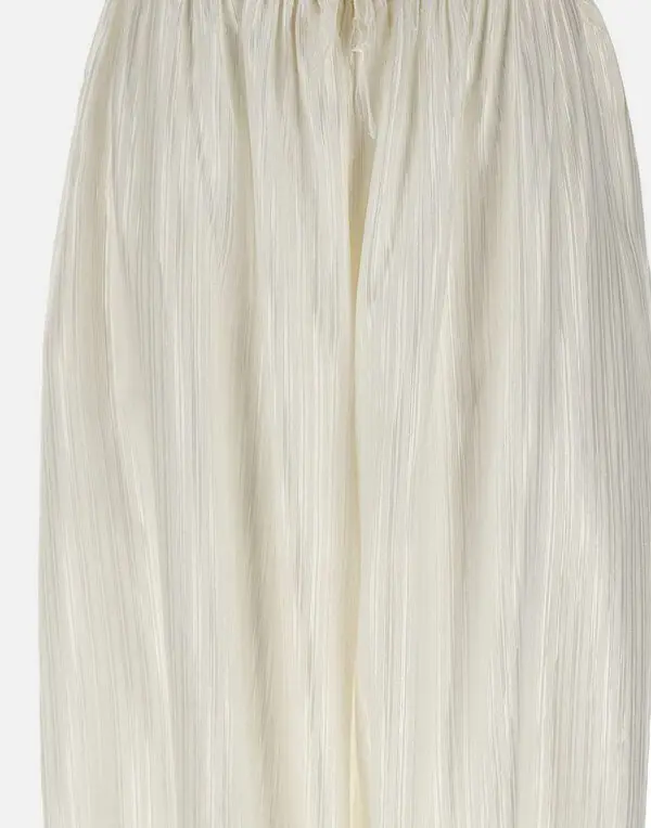 ROTATE BY BIRGER CHRISTENSEN Striped Balloon Pants - Bright White