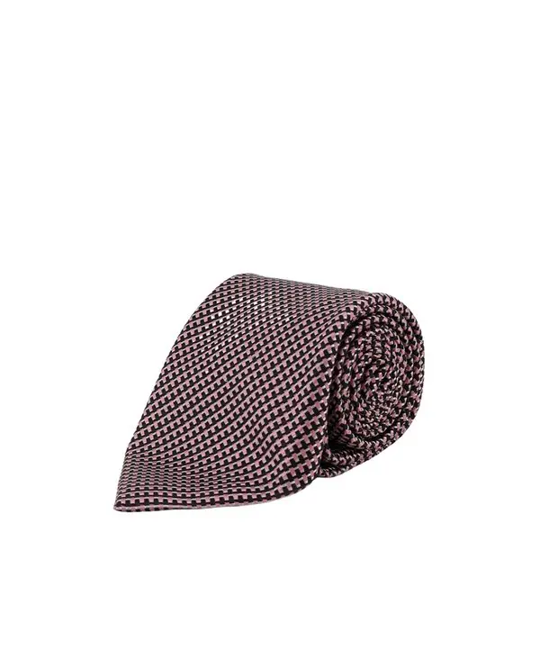 TOM FORD Patterned Neck Tie - Black