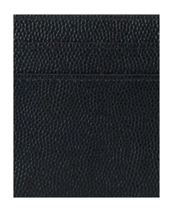 Saint Laurent Logo Printed Cardholder - Black