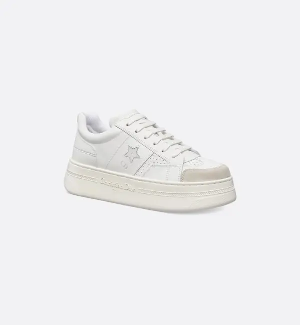 Dior Star Platform Sneakers - White