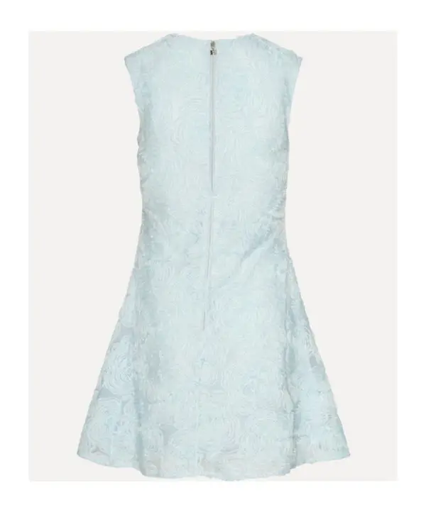 ROTATE BY BIRGER CHRISTENSEN Textured Mesh Mini Dress
