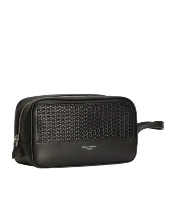 Dolce & Gabbana Dolce Gabbana Woven Beauty Case