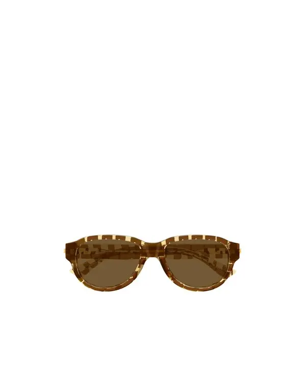 Bottega Veneta Classic Aviator Sunglasses - Brown