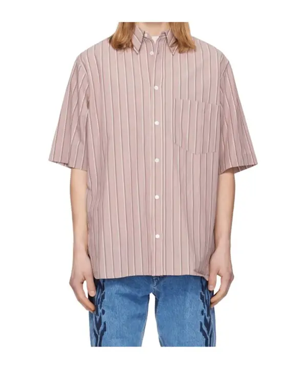 Isabel Marant Étoile Labilio Striped Chest-pocket Shirt