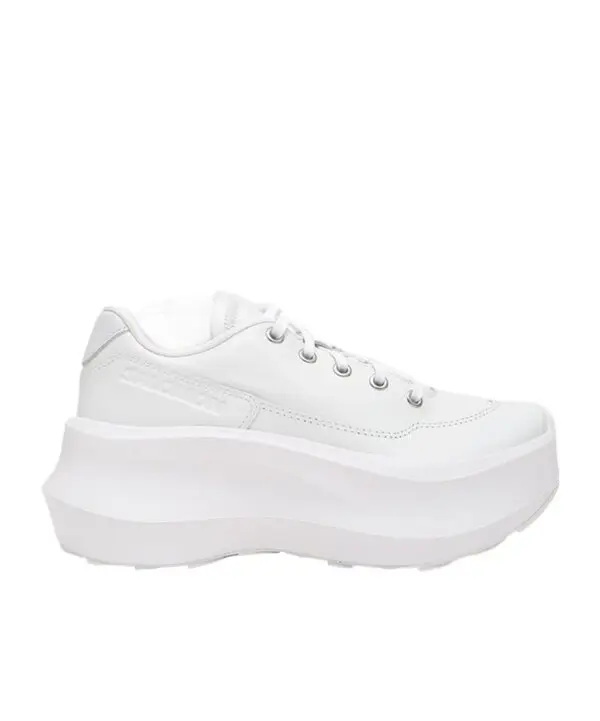 Comme Des Garçons X Salomon Platform Sneakers - White