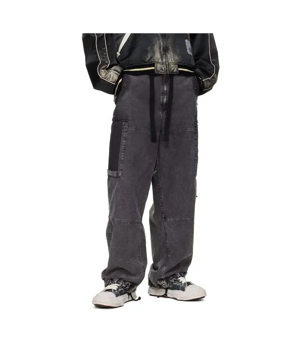Mihara Yasuhiro Front-pocket Drawstring Trousers