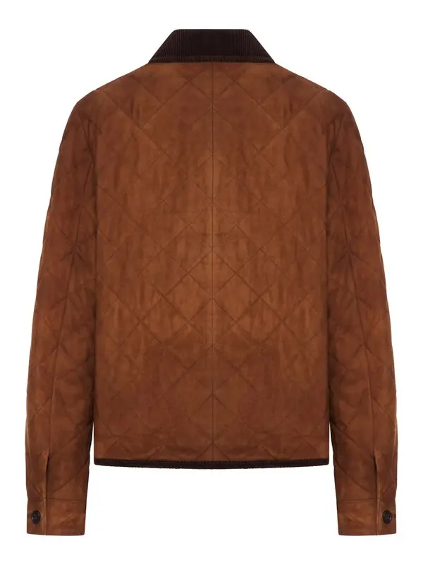 Miu Miu Quilted Zipped Jacket