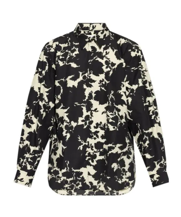Dries Van Noten Long Sleeve Shirt - Black
