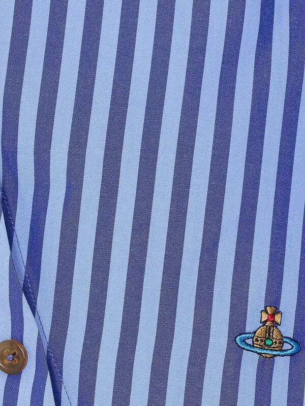 VIVIENNE WESTWOOD Bella Striped Shirt - Blue