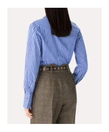 VIVIENNE WESTWOOD Bella Striped Shirt - Blue
