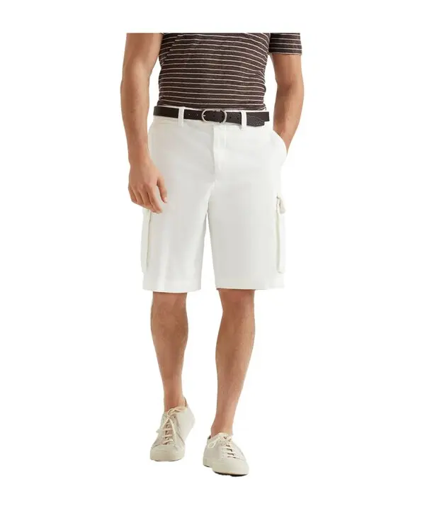 Brunello Cucinelli Cotton Bermuda Shorts With Multiple Pockets