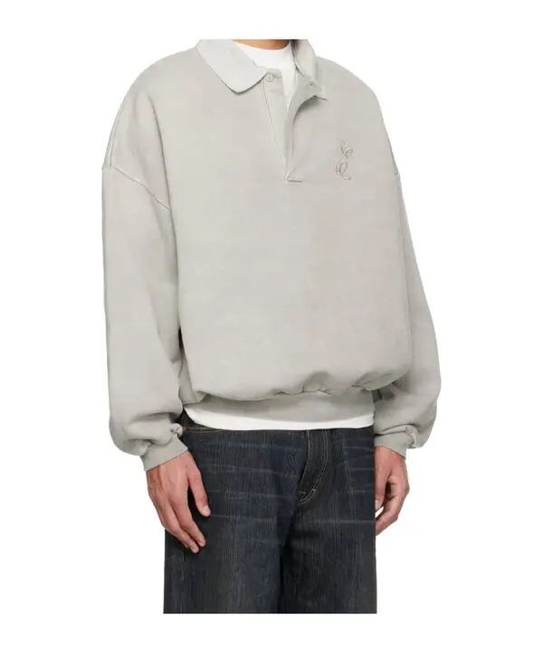 Fear Of God Logo Polo Sweatshirt