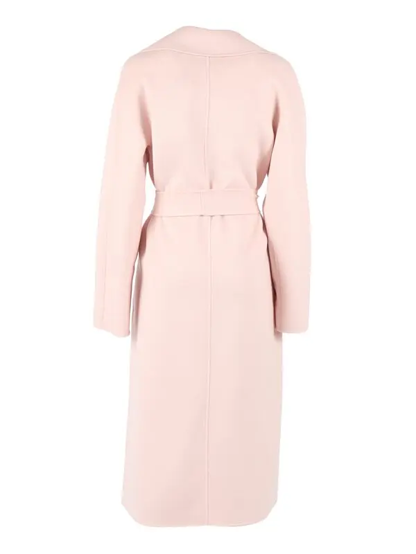 Max Mara Cles Belted Coat - Pink
