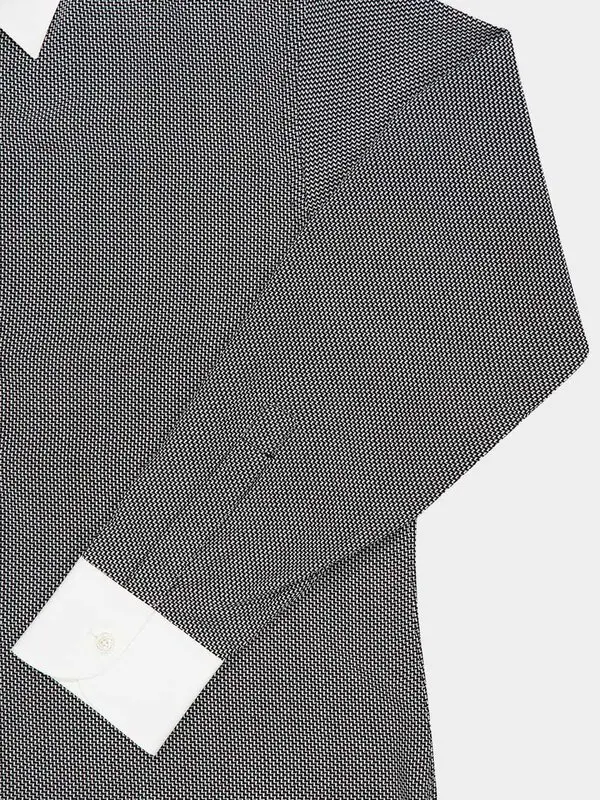 TOM FORD Long-sleeved Curved Hem Shirt