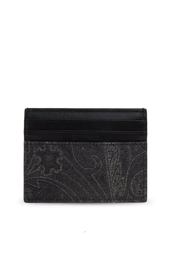 Etro Logo Embossed Wallet