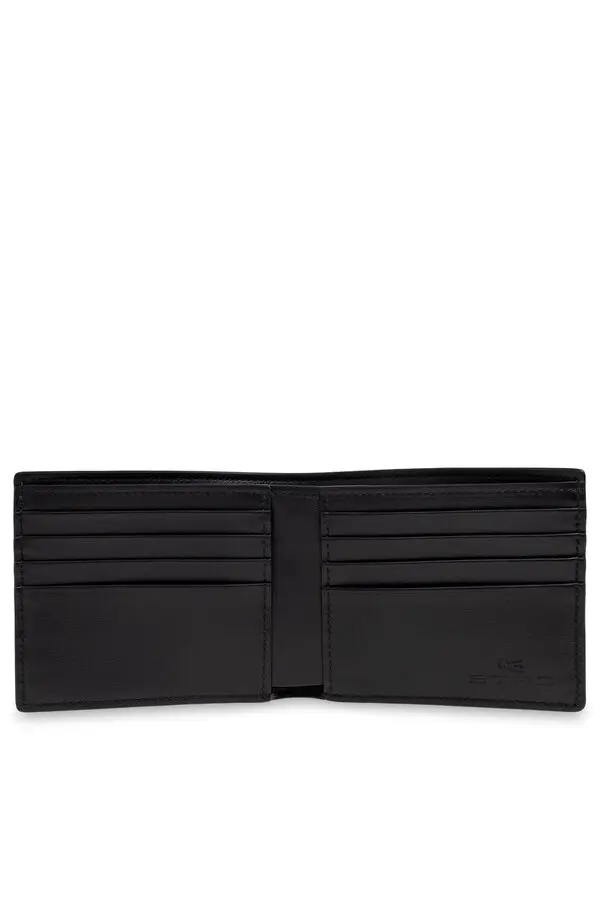 Etro Arnica Bifold Wallet - Black
