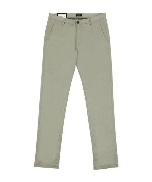 Hugo Boss Belt Loop Casual Pants - Gray