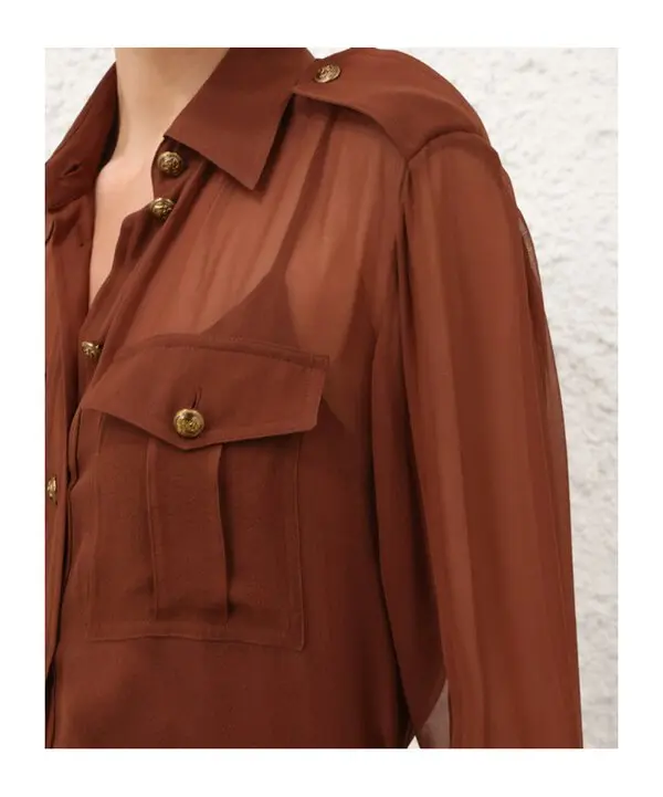Zimmermann Memento Pocket Shirt