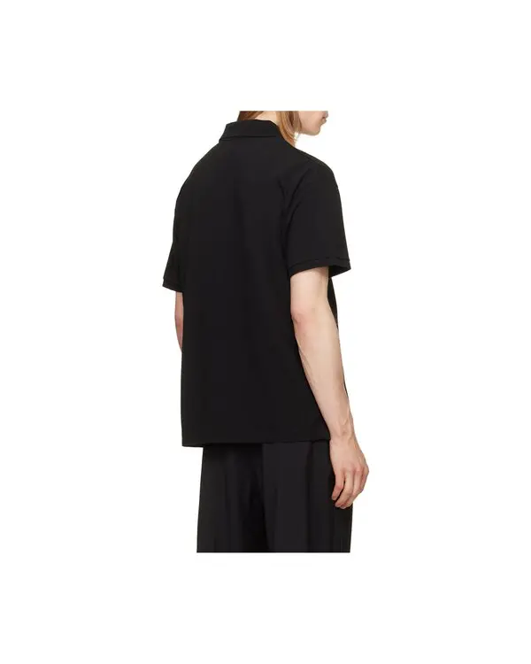 Palm Angels Curved Logo Polo Shirt