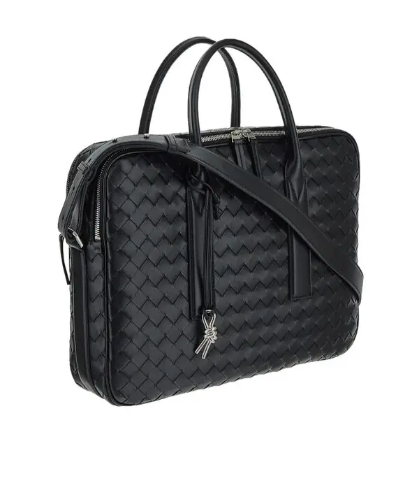 Bottega Veneta Intrecciato Zipped Travel Bag