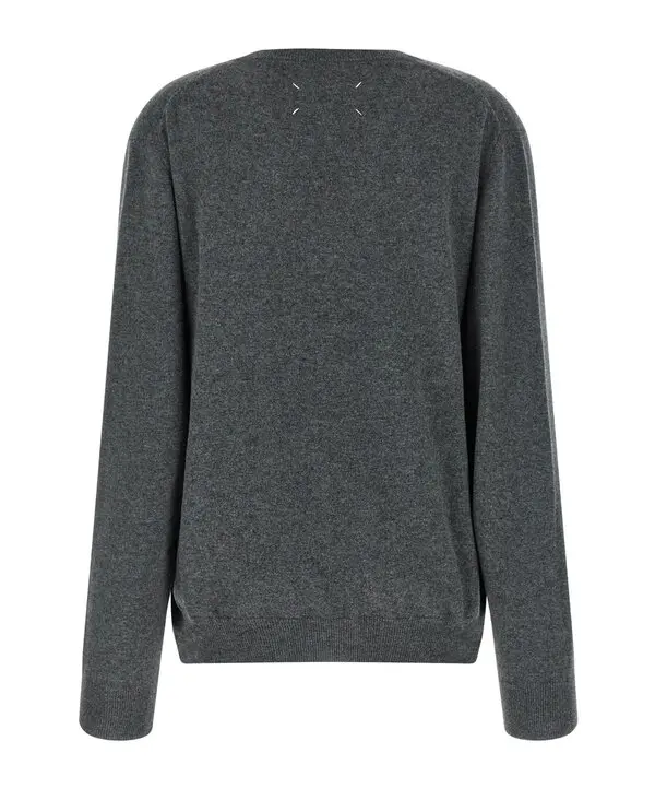 MAISON MARGIELA Four Stitches V-neck Sweater