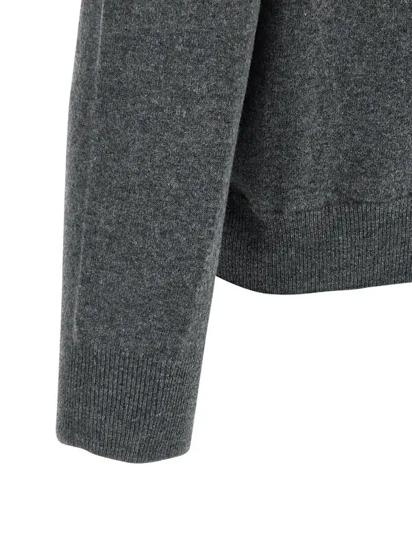 MAISON MARGIELA Four Stitches V-neck Sweater