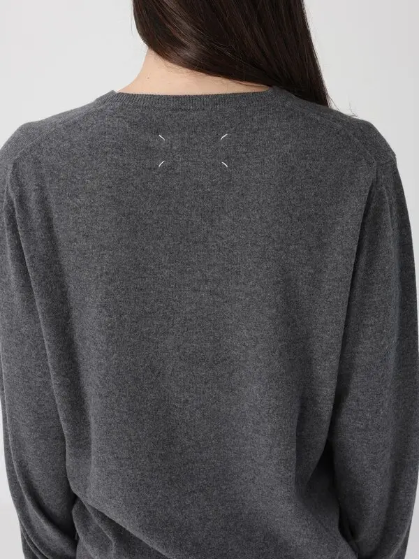 MAISON MARGIELA Four Stitches V-neck Sweater
