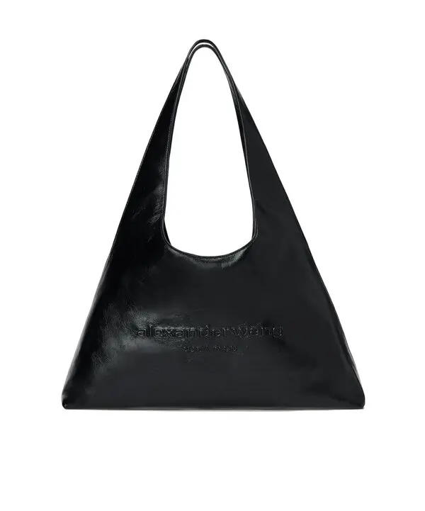 Alexander Wang Logo Detailed Shoulder Bag - Black
