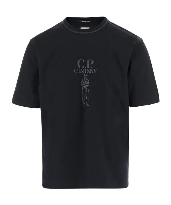 C.P. COMPANY Short-sleeved Print T-shirt