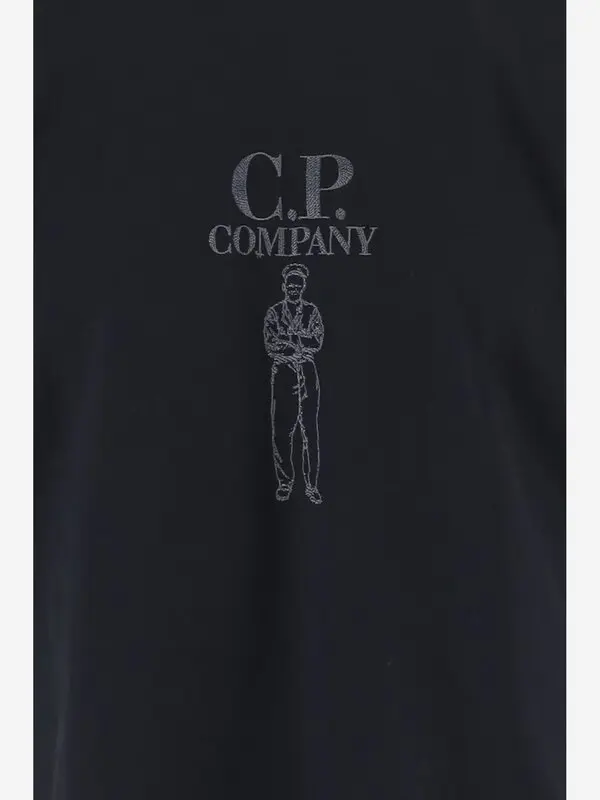 C.P. COMPANY Short-sleeved Print T-shirt