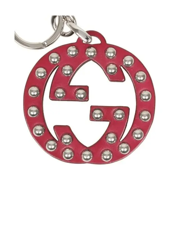 Gucci Gg Embellished Keyring