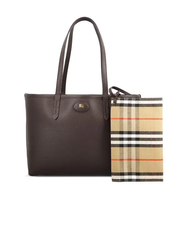 Burberry Checked Reversible Tote Bag - No