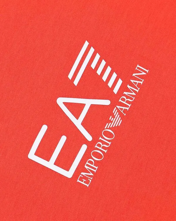EA7 Logo T-shirt With Round Neck