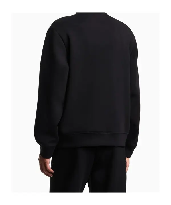 Emporio Armani Logo Full Zip Sweatshirt