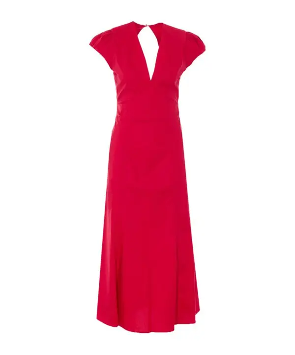 TWINSET V-neck Maxi Dress