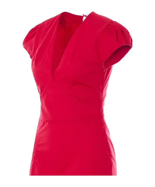 TWINSET V-neck Maxi Dress