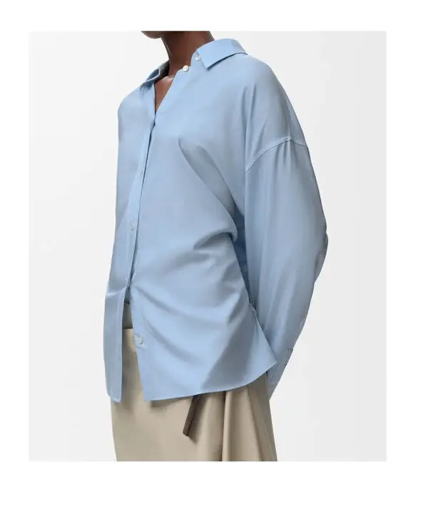 Loewe Oversized Wool Shirt With Embroidered Lettering