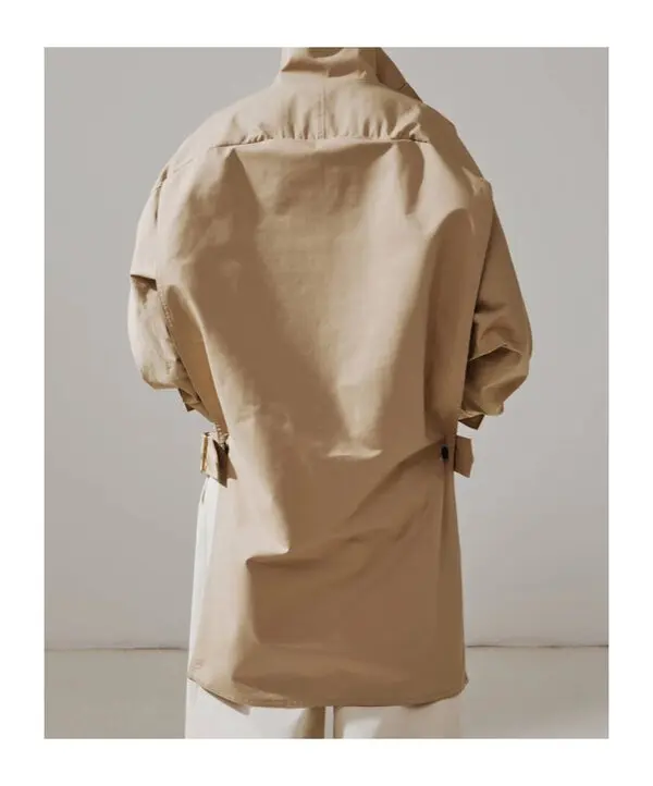DARKPARK Belted High-neck Jacket