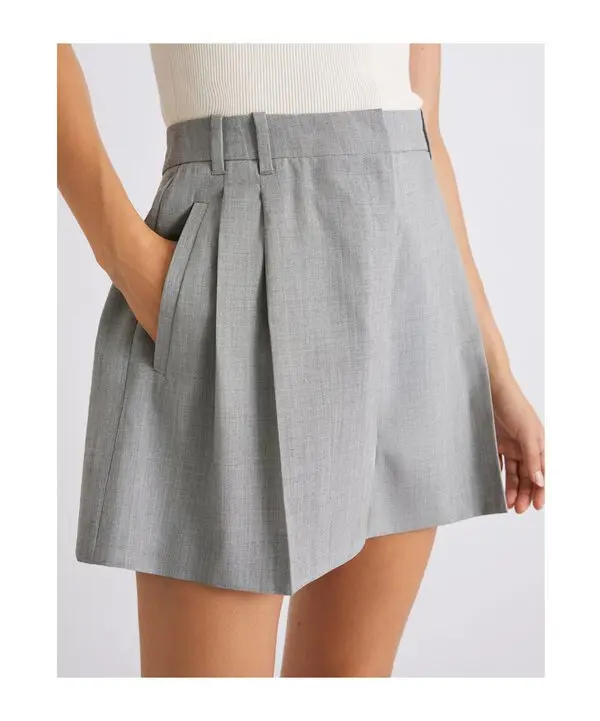 Marella Wool And Silk Shorts