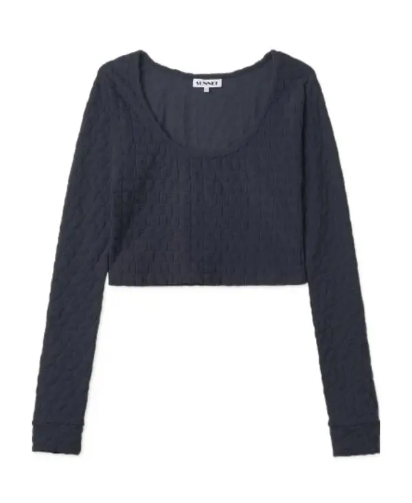 Sunnei Round Neck Logo Sweater