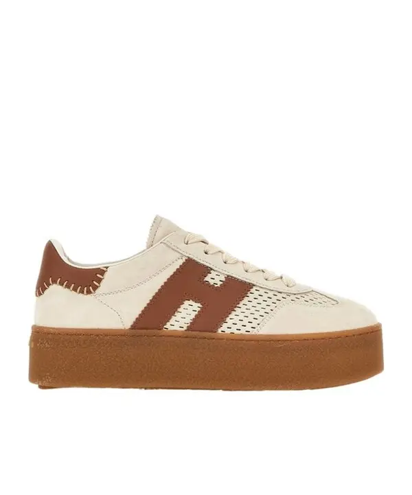 Hogan Platform Sneakers - Brown
