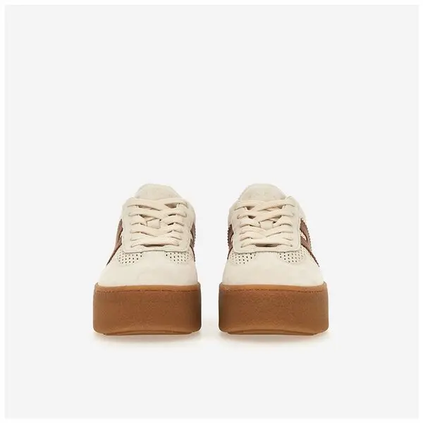 Hogan Platform Sneakers - Brown