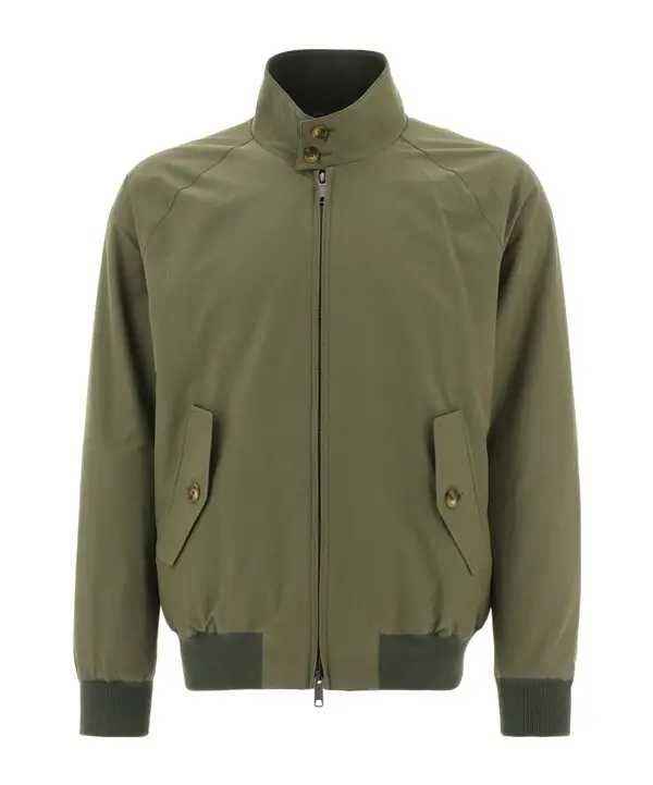 BARACUTA G9 Harrington Bomber Jacket - Green