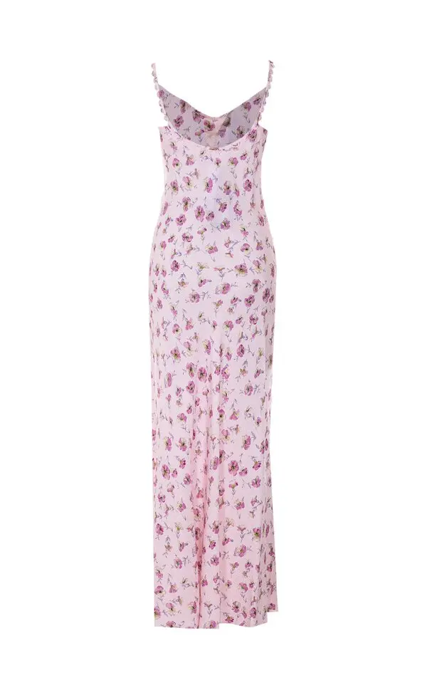 TWINSET Floral Print Maxi Dress